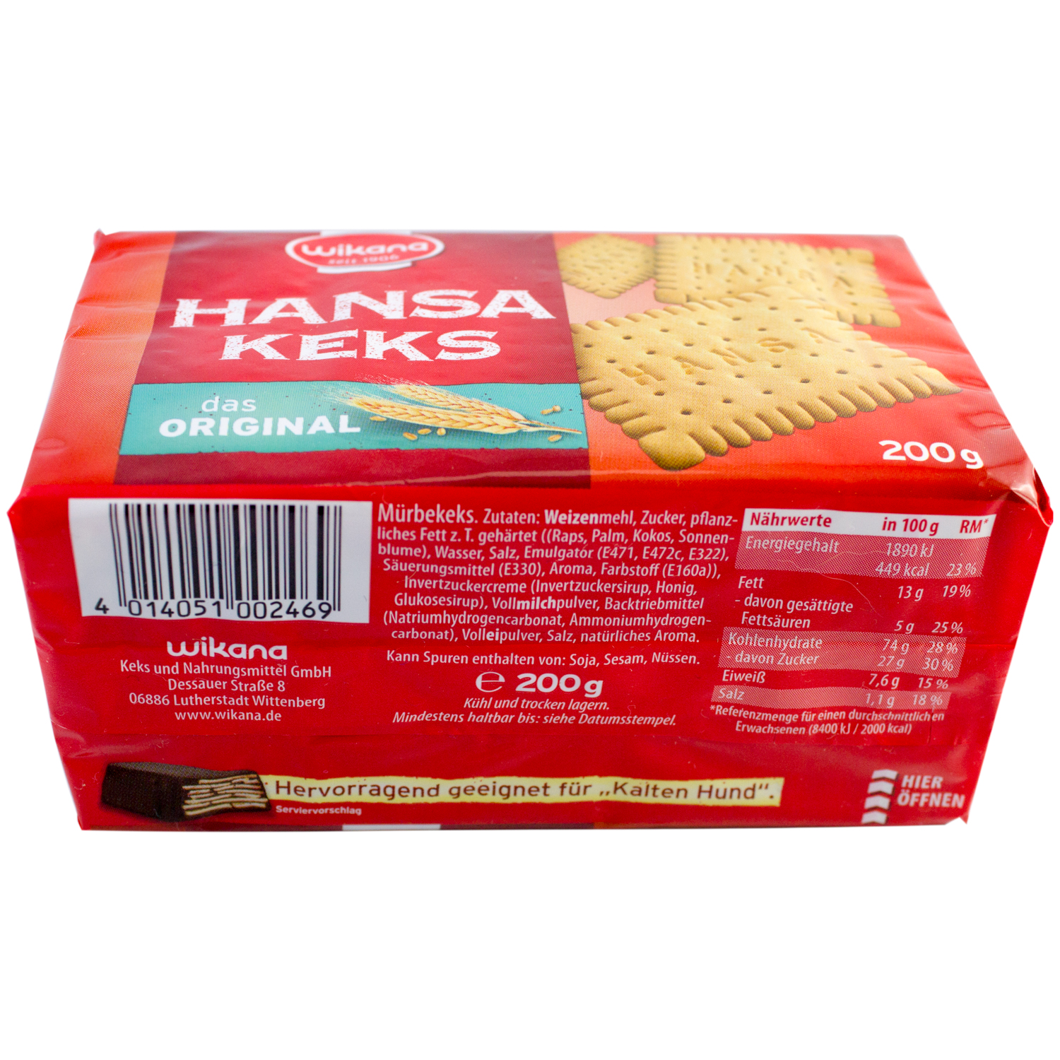 Ossikiste.de | Wikana Hansa Keks 200g | online kaufen