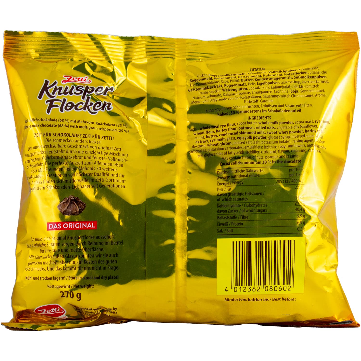 Ossikiste.de | Zetti Knusperflocken 270 g | online kaufen