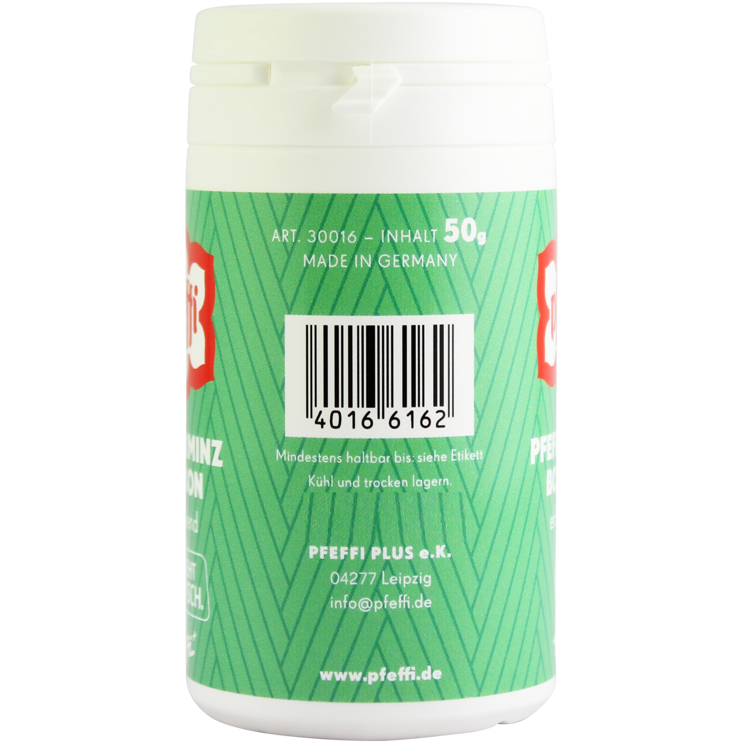 Ossikiste.de | Pfeffi Pfefferminzbonbon Dose 50g | online kaufen